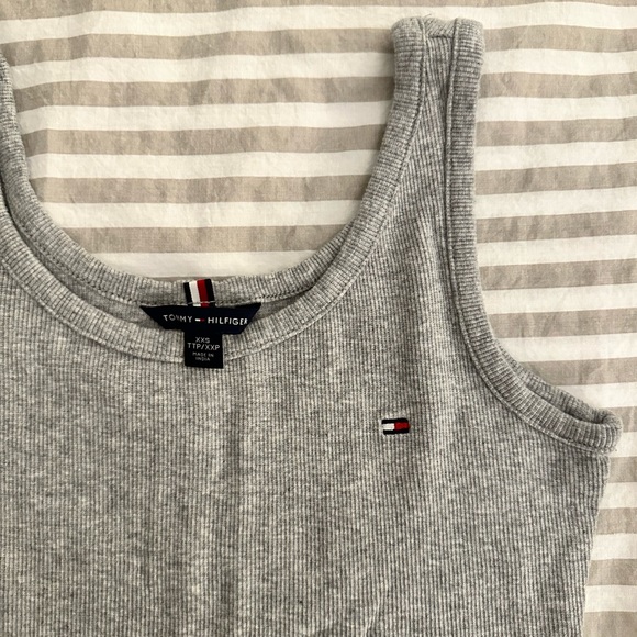 Tommy Hilfiger | Tops | Tommy Hilfiger Classic Cotton Ribbed Tank Top ...